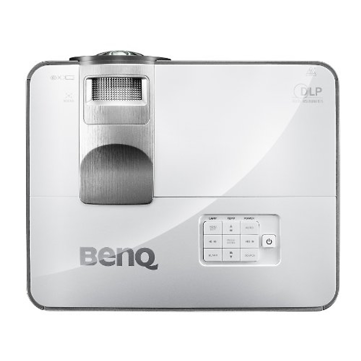 BenQ MW814ST 2500 Lumen WXGA Short Throw 3D DLP Projector,Black/silver