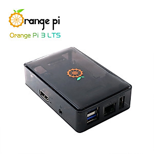 Orange Pi 3 LTS ABS Black Protective Case, Only Compatible with Orange Pi 3 LTS Single Board Computer