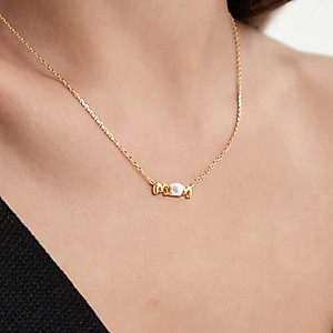 CCmfgjew Star Gold Necklaces for Women Trendy Dainty Gold Pendant Necklace CZ Diamond Necklace 14K Gold Plated Necklaces Adjustable Women Chain Necklaces for Women (MOM)