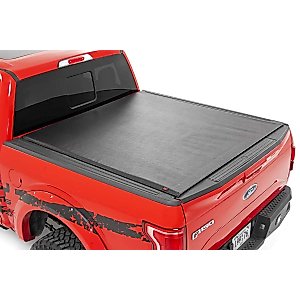 Rough Country Soft Roll-Up Bed Cover for 15-22 Ford F-150 | 5'5" - 48220550