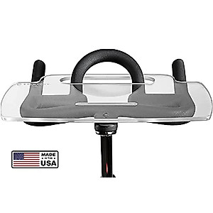 TFD The Sunny Tray | Compatible with Sunny Health B1002 & B901 Models - Made in The USA | Work & Ride Desk Holder for Laptop, Tablet, Phone, & Books (Models: B1002 & B901)