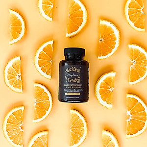 Saphira Hair Extensions Support Group Set | Daily Supplement, Leave-on Spray & Moisturizing Shampoo | Supports Strong Hair and Roots for Hair Extensions |