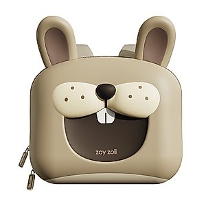 Zoy zoii Kids Backpack, Cute Bunny Preschool Bag, Nice Mini Gift for Toddler Girls Boys Ages 3-6.