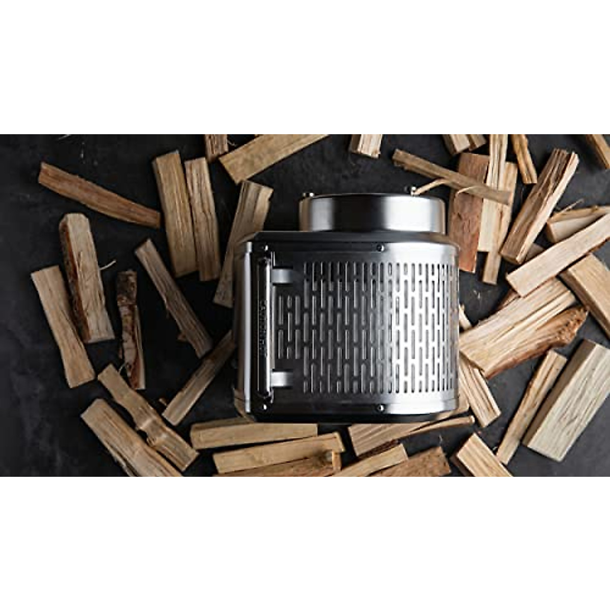 Roccbox Wood Burner 2.0, Accessories, Wood Fire, Outdoor Cooking, Burning, Backyard, Use with Gozney Roccbox Pizza Oven