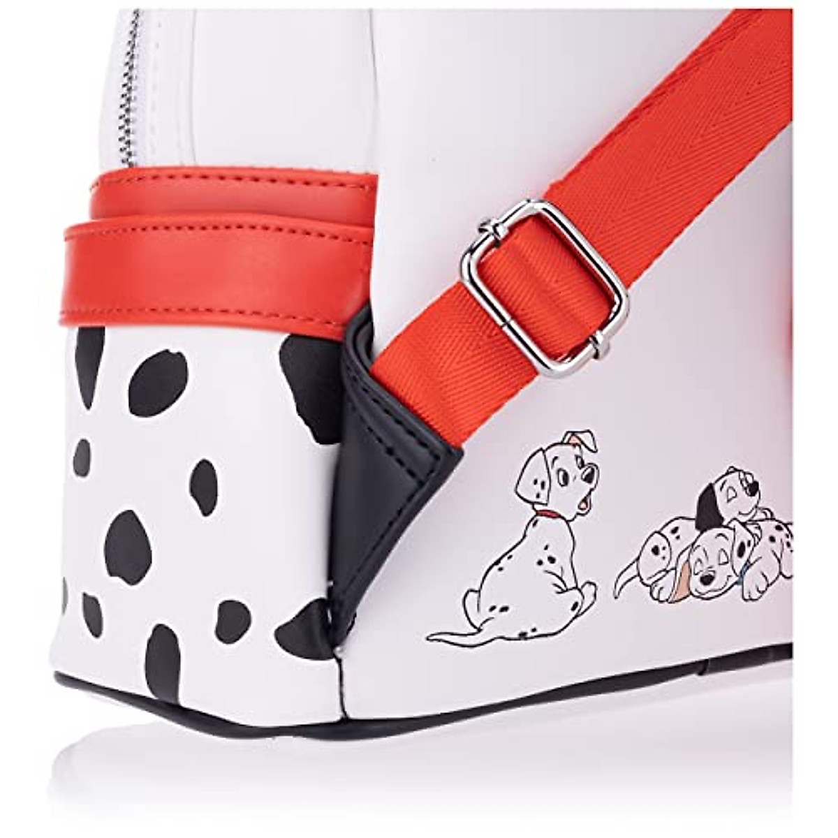 Loungefly Disney 101 Dalmatians 70th Anniversay Cosplay Womens Double Strap Shoulder Bag Purse