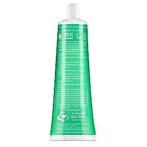 Dr. Bronner’s - All-One Toothpaste (Spearmint, 5 Ounce)