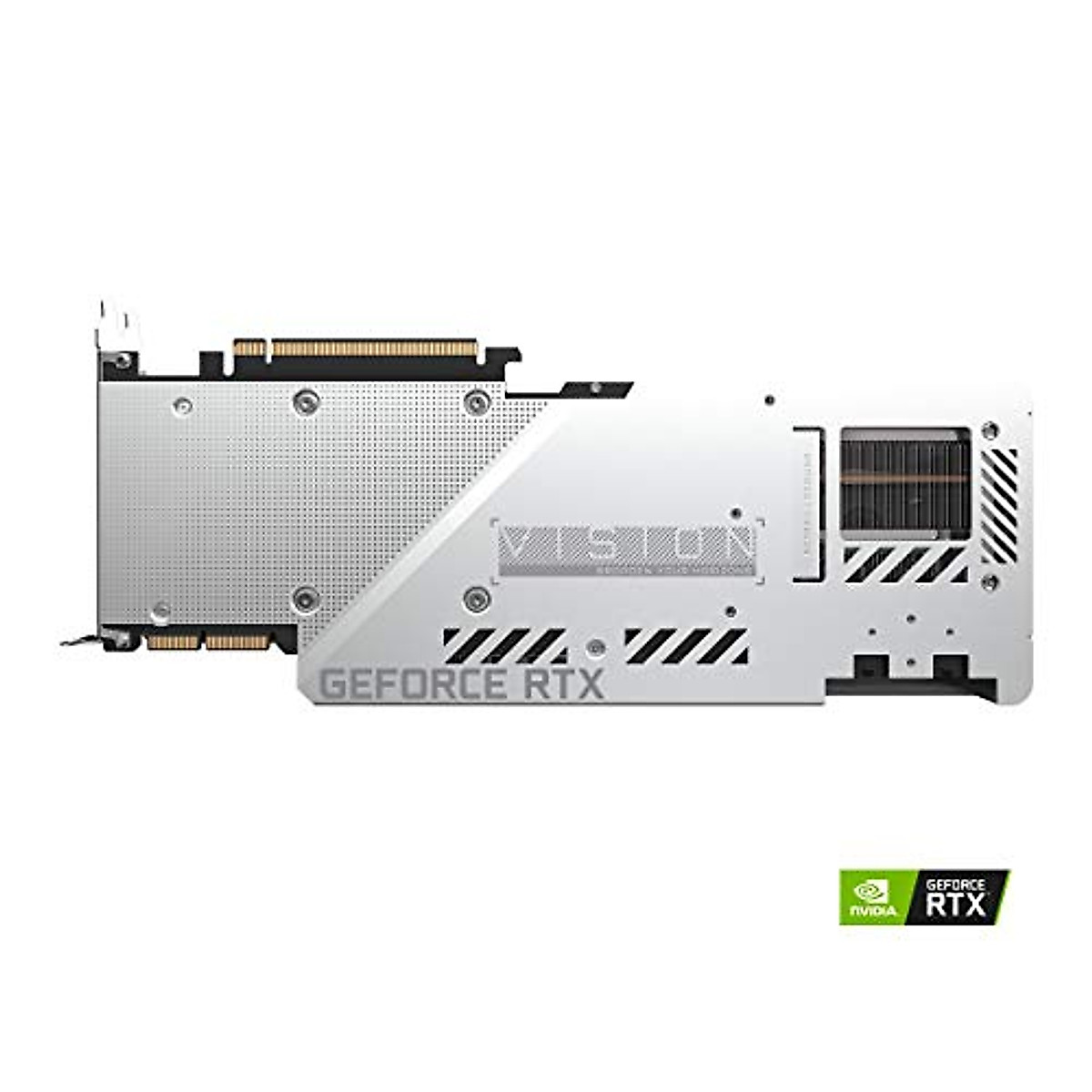 GIGABYTE GeForce RTX 3090 Vision OC 24G Graphics Card, 3X WINDFORCE Fans, 24GB 384-bit GDDR6X, GV-N3090VISION OC-24GD Video Card