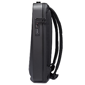 Laptop Backpack Unisex Carry on EVA Antitheft USB Waterproof Laptop Bag- Gold