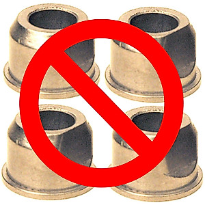 HD Switch - 9040H Bushing to Bearing Conversion Kit w/ (4) 532009040 Bearings (2) 532188967 (4) 532121749 (2) 812000029 Replaces Craftsman, Sears, Husqvarna, Poulan, AYP, Weedeater