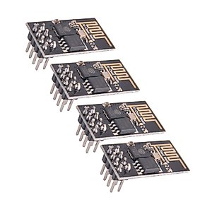 Makerfocus 4pcs ESP8266 Esp-01 Serial Wireless Wifi Transceiver Module Compatible with Arduino