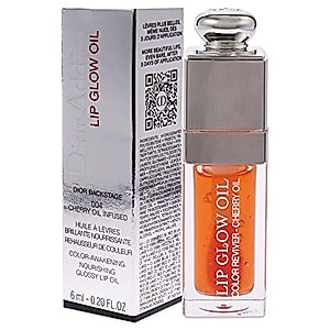 Christian Dior Dior Addict Lip Glow Oil - 004 Coral Women Lip Oil 0.2 oz,6 ml (1er Pack)