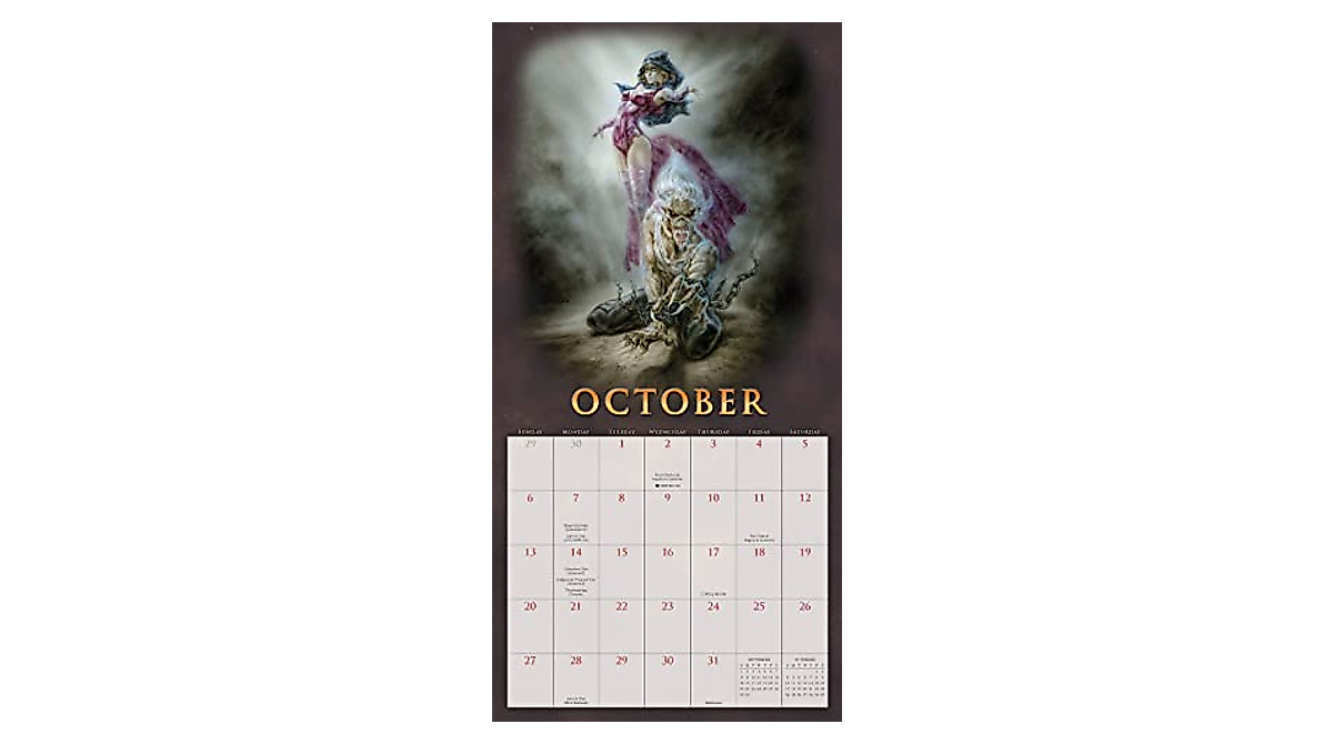 The Fantasy Art of Royo 2024 Wall Calendar