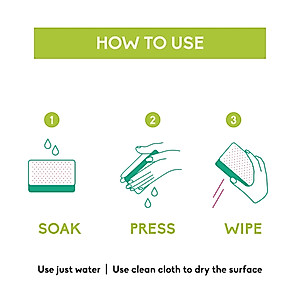 Mr White 4X Stronger Magic Eraser Sponge,25-Pack, Cleaning Brush,Cleaning Sponge,Multi-Purpose Power Scrub, Household Cleaning,Melamine Foam, Office & Indus. Boat Scuff Eraser,Esponja Kitchen, Bath