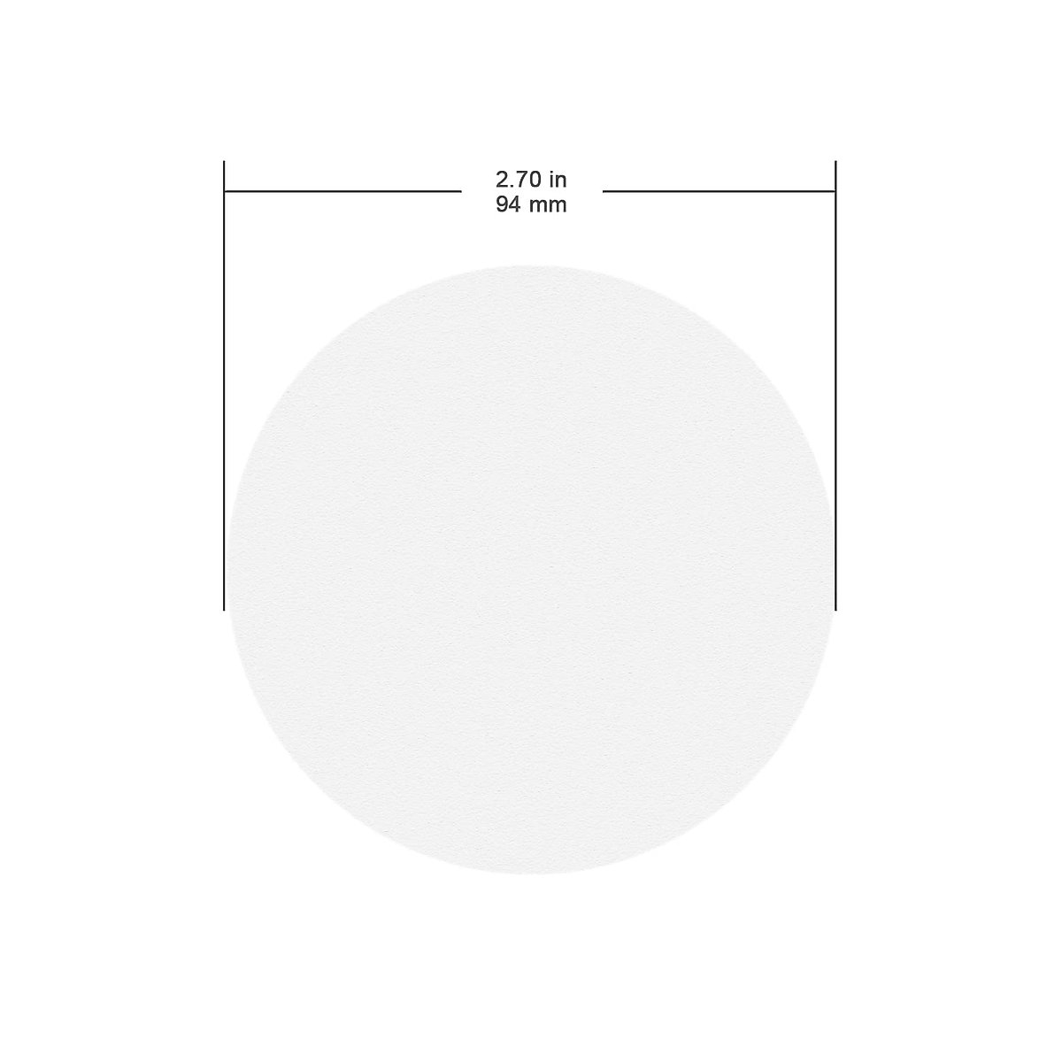 db11 FunChem Qualitative Filter Paper Circles,94 mm Diameter Cellulose Lab Filter Paper,20 Micron Particle Retention,Medium Flow Filtration Speed,Pack of 100 (94 mm),YQ-FilterPaper-DX-ALL