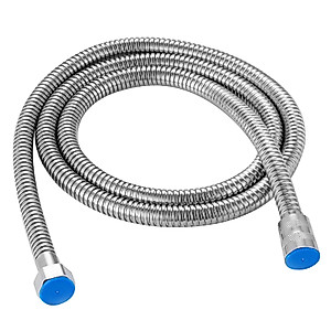 TUXBAWAY Shower Hose 59 inch, Flexible Stainless Steel Tube for Handheld Shower Heads, Bidet Hose Replacement for Handheld Toilet Sprayer