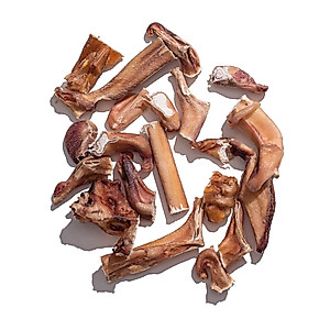 Jack&Pup Premium Dog Chews Bites, Healthy Dog Treats for Medium Dogs - All Natural Dog Treats Small Dogs, Single Ingredient Dog Treat for Puppies - Bully Sticks | Gullet Jerky (Bully Bites 2lb)