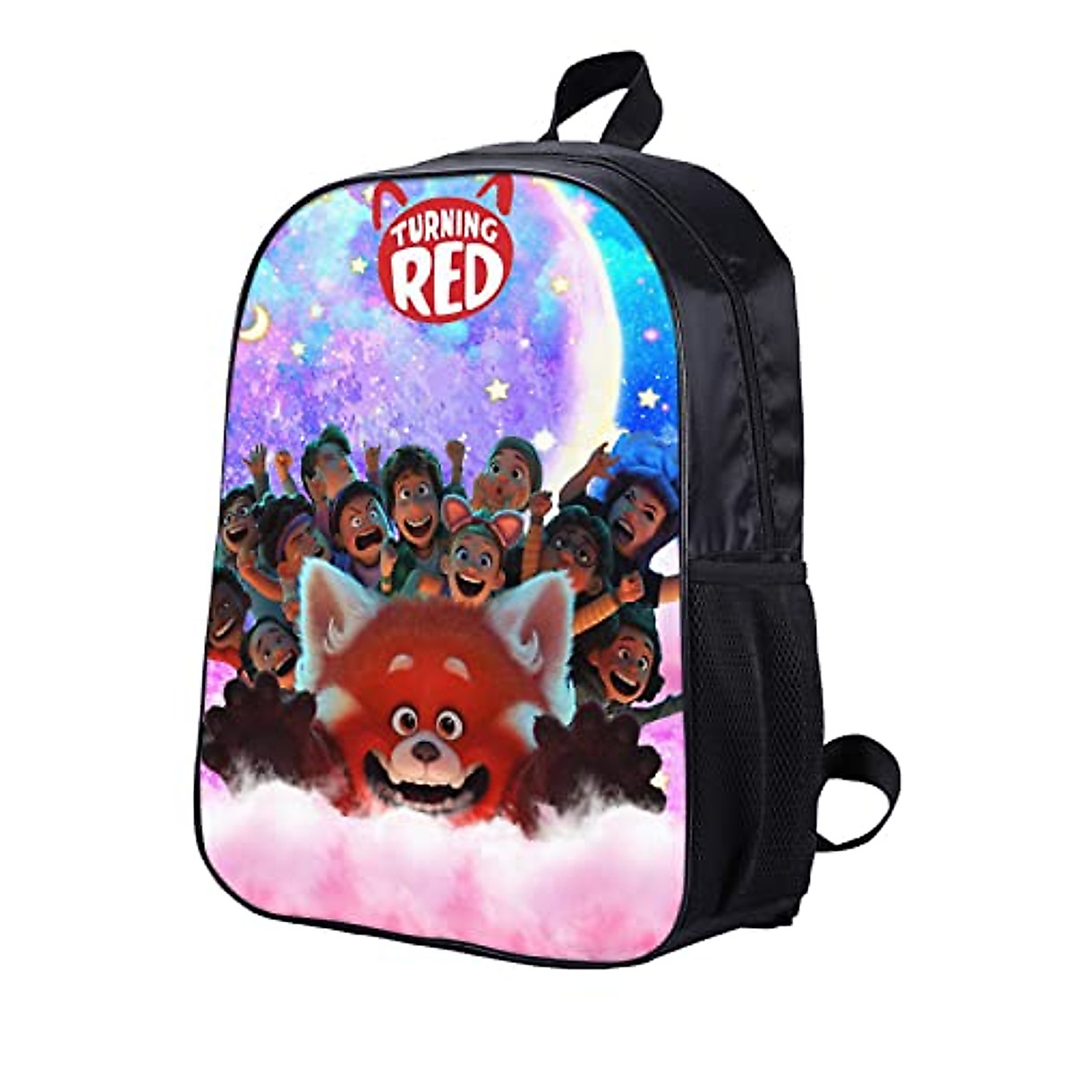 Cartoon Backpack17 Inches Simple And Lightweight Casual School Backpack Teen Boy Girl Schoolbag One Size