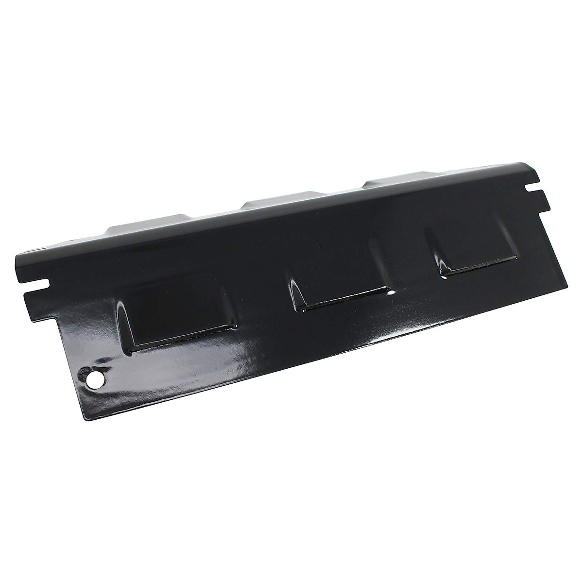 BBQ Grill Heat Shield Plate Tent Replacement Parts for Kenmore 463353505 - Compatible Barbeque Porcelain Steel Flame Tamer, Guard, Deflector, Flavorizer Bar, Vaporizer Bar, Burner Cover 11 3/4""