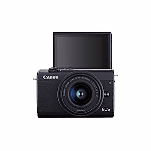 Canon EOS M200 Mirrorless Digital Camera with 15-45mm Lens International Version