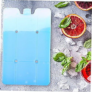 CLISPEED 2pcs Cooler Box Ice Cooler Case Reusable Cold Compress Ice Lunch Reusable Ice Bag Ice Case Freezer Disposable Cooler Food Containers Ice Container Hdpe Cooling Box Portable