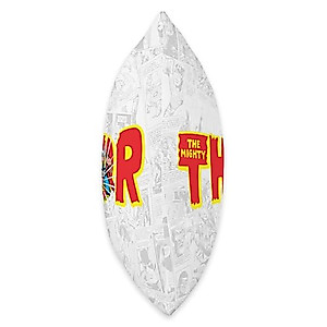 Marvel Mighty Thor Retro Comic Book Throw Pillow, 18x18, Multicolor