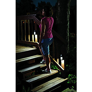 Xodus Innovations BL775D Battery Operated Motion Activated LED Deck and Stair Light, Outdoor or Indoor Use, Weather Resistant, Bronze-Single