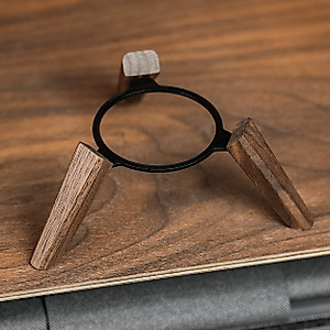 balolo Real Wood Tripod for HomePod Mini (Black Walnut)