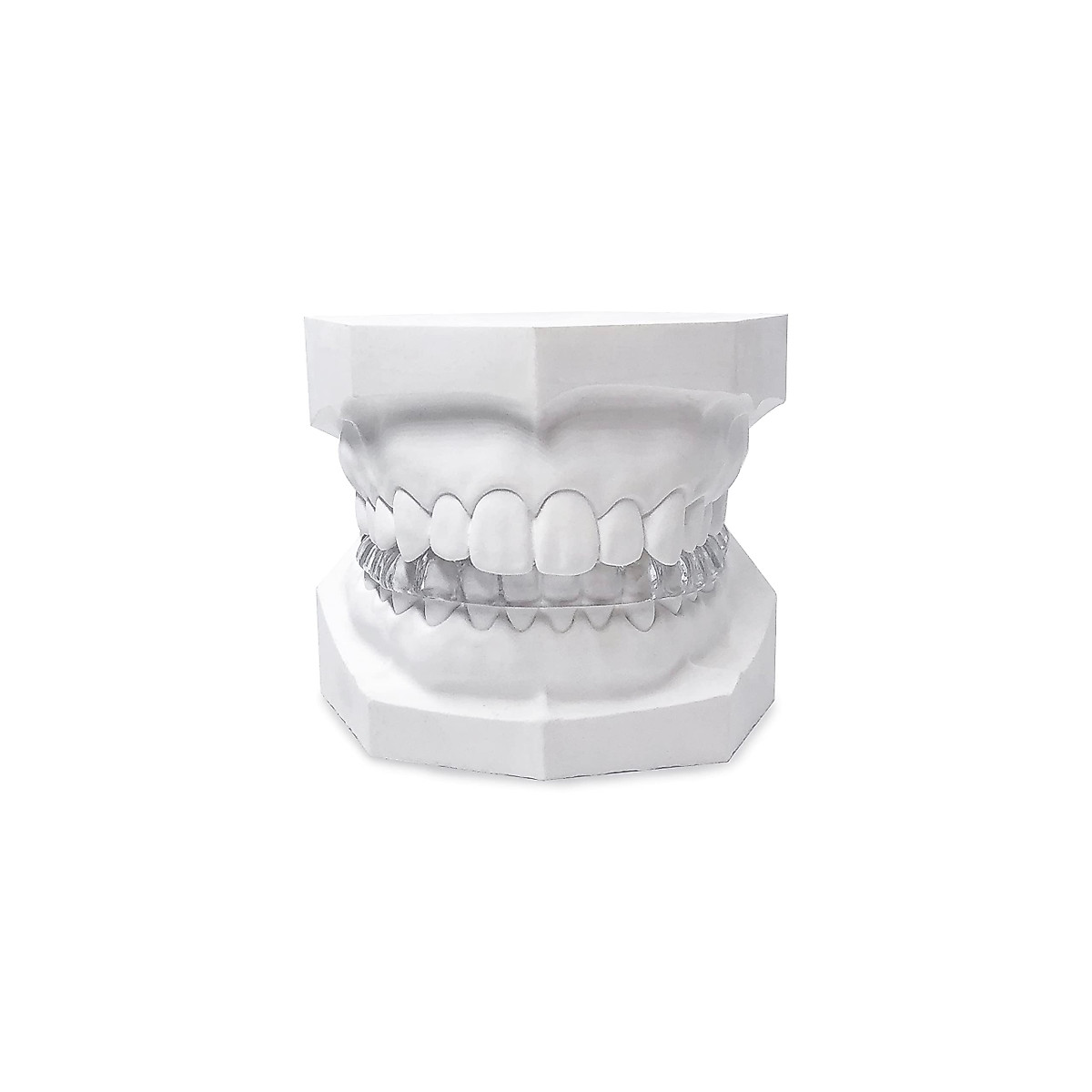 SweetGuards-3D Premium Lower Guard(Hybrid-3mm)-Custom Durable Dental Night Guard for Bruxism, Custom Mouth Guard for Teeth Grinding & Clenching, Relieve Soreness in Jaw Muscles,1 Guard