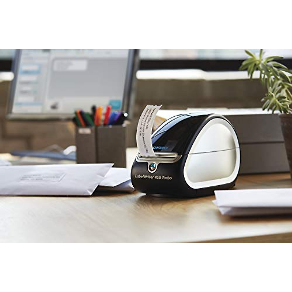 DYMO Label Printer | LabelWriter 450 Turbo Direct Thermal Label Printer, Fast Printing, Great for Labeling, Filing, Mailing, Barcodes and More, Home & Office Organization