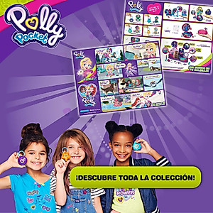 Polly Pocket Tiny Pocket Places Aquarium Compact with Micro Polly Doll & Accessories