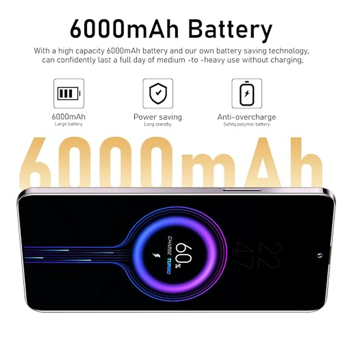 Arackyer S23 Ultra Cellphone, 5G Unlocked Android Smartphone, 6.8" FHD Display, 8GB+512GB ROM, 48+13MP Camera, 1TB Expandable Storage, 6000mAh Long Battery Life, Stylus Pen (Black)