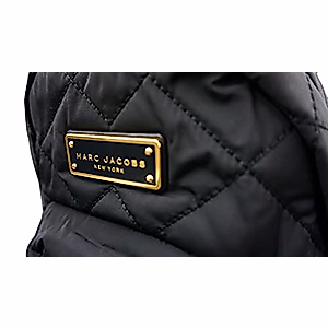 Marc Jacobs M0016679 Black/Gold Hardware Women's Quilted Nylon Mini Backpack