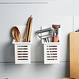 Yalych Utensil Caddy Multifunctional Draining Chopstick Cage Cutlery Holder Drying Rack Kitchen Utensil Holder Pen Holder