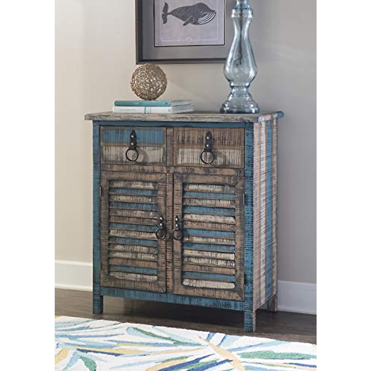 Powell Furniture Calypso Console 2-Drawers/2-Doors