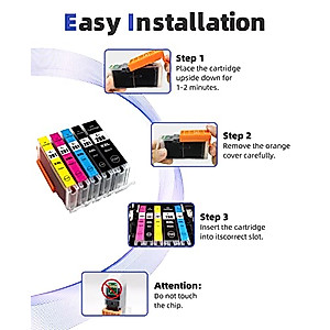 BAALAND Compatible Ink cartridges Replacement for Canon PGI-280XXL CLI-281XXL PGI280 XXL CLI281XXL Used in Canon PIXMA TS9120 TR7520 TR8520 TS6120 TS6220 TS8120 TS8220 TS9520 TS9521C (5 Pack)