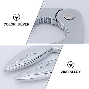 BESTonZON Pecan Cookies Nutcracker Tool of 2 Crab Leg Crackers metal walnut opener chestnut opener nut funnel Tools Lobster Crackers Pecan Cookies Nutcracker Tool