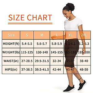 CQC Women's Outdoor Hiking Shorts - Lightweight Quick Dry Cargo Shorts,UPF 50+, Water Resistant,4 Pockets Black XXL