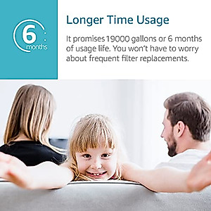 AQUA CREST H-104 19000 Gallons, Replacement Cartridge for Everpure H-104, EV961211, EF-3000, PBS-400, OW200L, 6TO-BW, MR-100, MR-225, EV9262-71, EF9857-00, 0.5 Micron, Pakc of 2