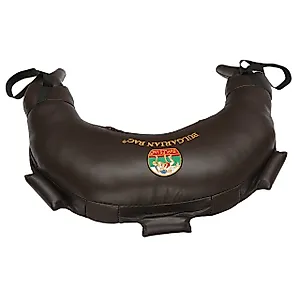 Bulgarian Bag Suples Original - Genuine Leather Size XXL (75 lb.) (Fitness, Wrestling, Judo, Grappling, Functional Training, MMA, Sandbag), Brown