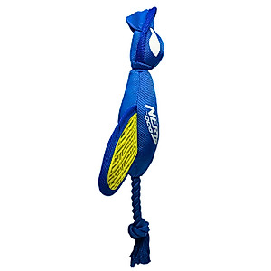 Nerf Dog Large Nylon Launching Duck/Blue/Green