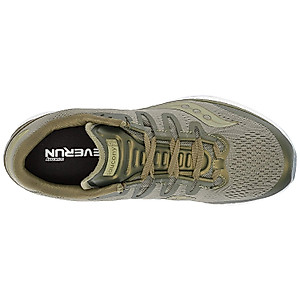 Saucony Women's Freedom ISO Unisex Running Shoe, Olive, 6