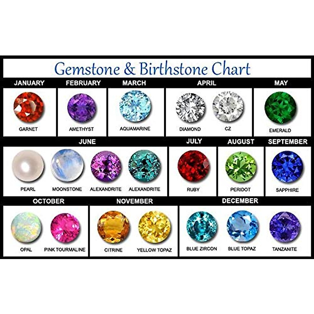 Pretty Jewels 14k Yellow Gold 2.00 Carat (Cttw) Center 9x7mm Oval Cut Lab Created Garnet Gemstone and Natural White Diamond Three Stone Engagement Rings Womens Jewelry For Wedding Birthday-8