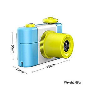 LKYBOA Children Digital Camera,Fun Camera, Rechargeable Child Mini Cartoon 1080P HD Video Recorder, Portable (Color : B)