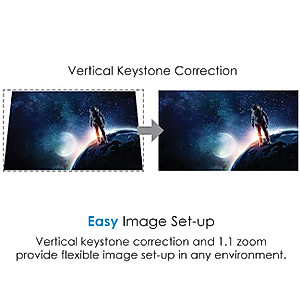 Optoma HD27E 1080p Home Cinema Projector with 3400 Lumens, Ideal for Indoor Or Outdoor Movies, Sports and Gaming