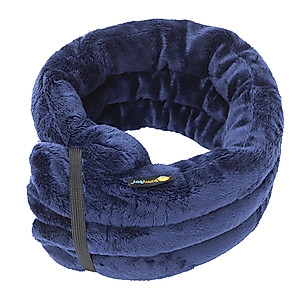 SunnyBay Microwave Heating Pad, Microwavable Heated Neck and Shoulder Wrap, Multipurpose Moist Hot/Cool 2.5lb Bean Bag Pack with Plush Cover and Elastic Fastener, FSA HSA Approved, 26x6 Inches, Blue