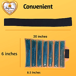 BodyMoves Reusable and adjustable Gel Pack hot and Cold Therapy for trigger mallet broken injuries pain knuckle joint fracture cryotherapy strain sprain fasciitis