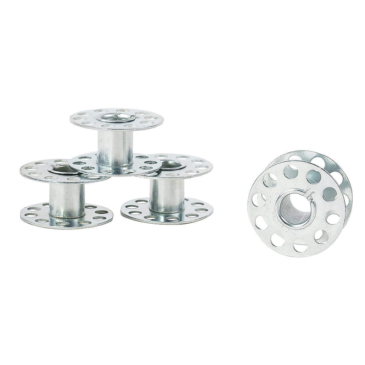 SINGER 2136 Class 15 Metal Bobbins, 4-Count, 1-pack