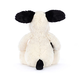 Jellycat If I were a Puppy Board Book and Bashful Black and Cream Puppy Stuffed Animal