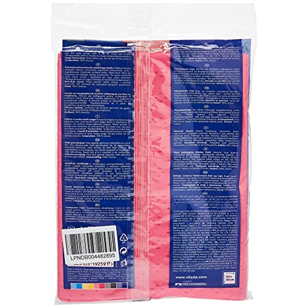 Vileda Light & Soft Multi Surface Cloth (Pack of 6)