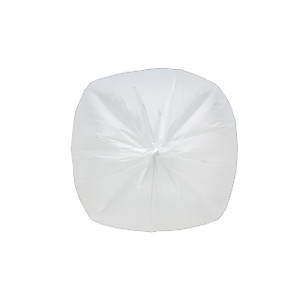 Top Knot Bags 45 Gallon Garbage Trash Bag 40X48" Clear 150 Count Can Liner Bulk 40 Gallon 41 Gallon 42 Gallon 44 Gallon Made in USA